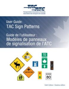 PACKAGE: TAC Sign Patterns – Parts 1-4 (2022) | Transportation ...